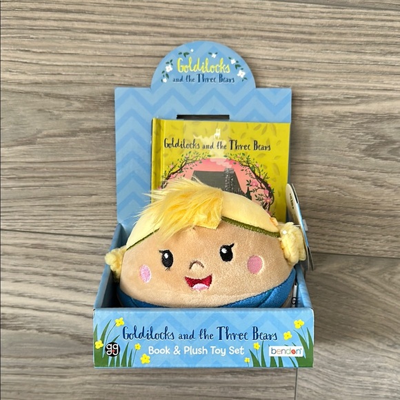 Bendon | Toys | Goldilocks Plush Toy And Book Set Bendon Giggle Grow ...
